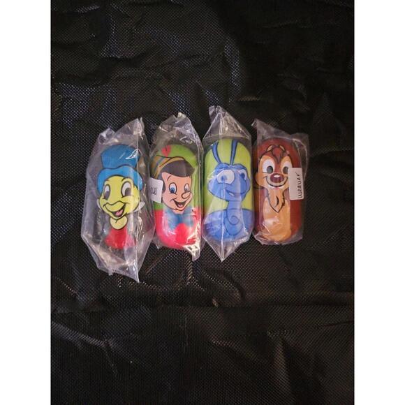 Kellogg'S | Other | Lot Of 4 Disney Kellogg Weeble Wobbler Beans Brand ...